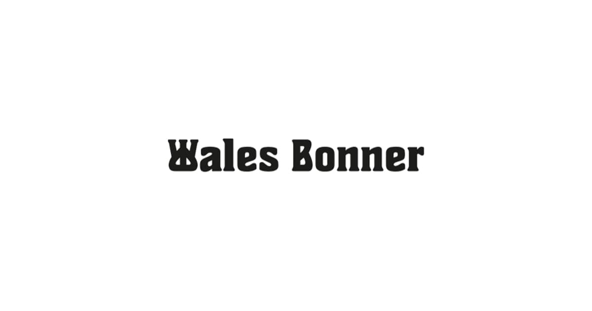 Wales Bonner: man's collection | TheDoubleF