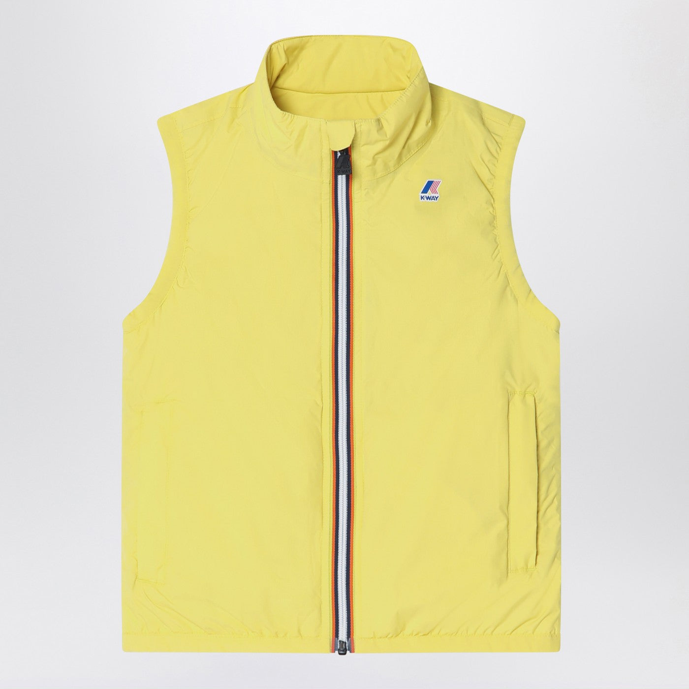 K - WAY Yellow waterproof nylon vest | TheDoubleF